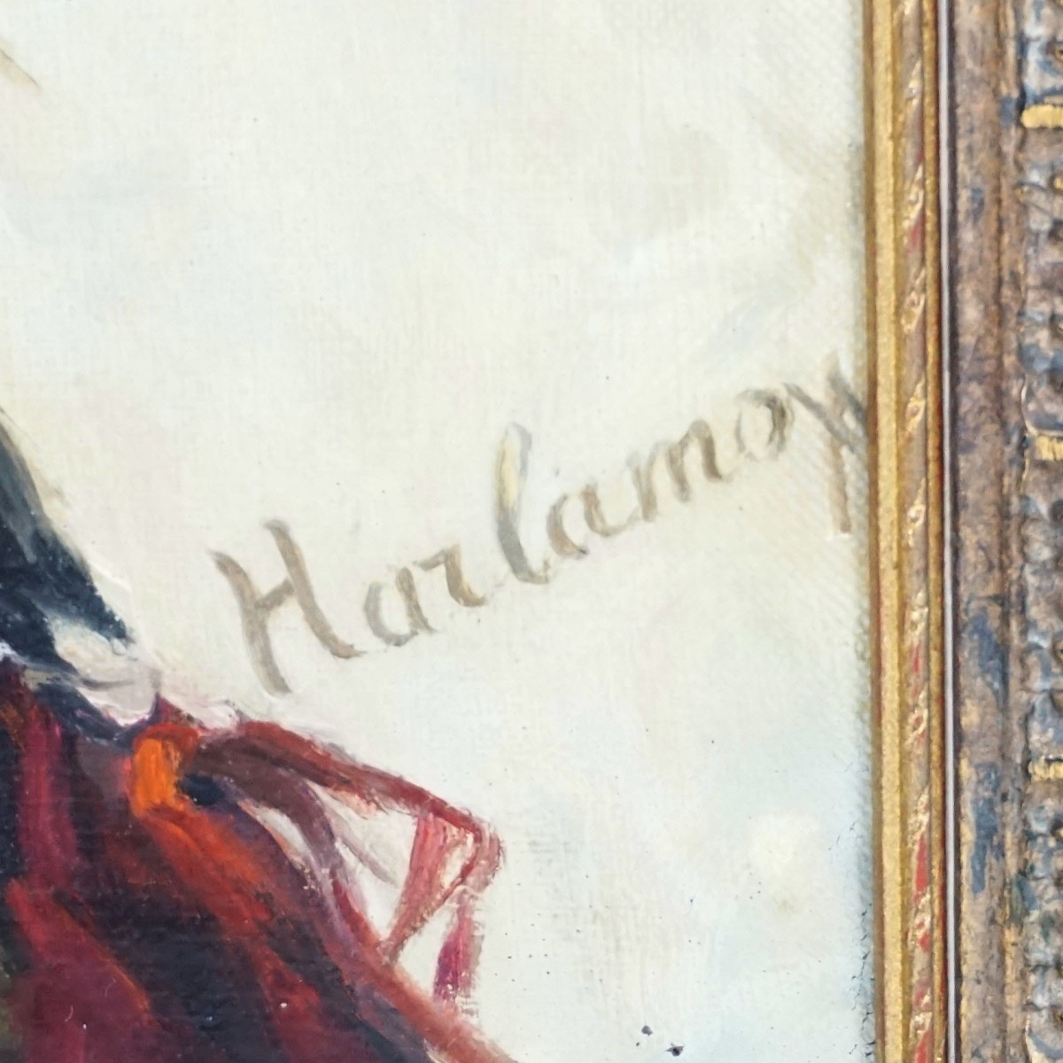 Alexej Harlamoff | Portrait of a Young Girl | MutualArt