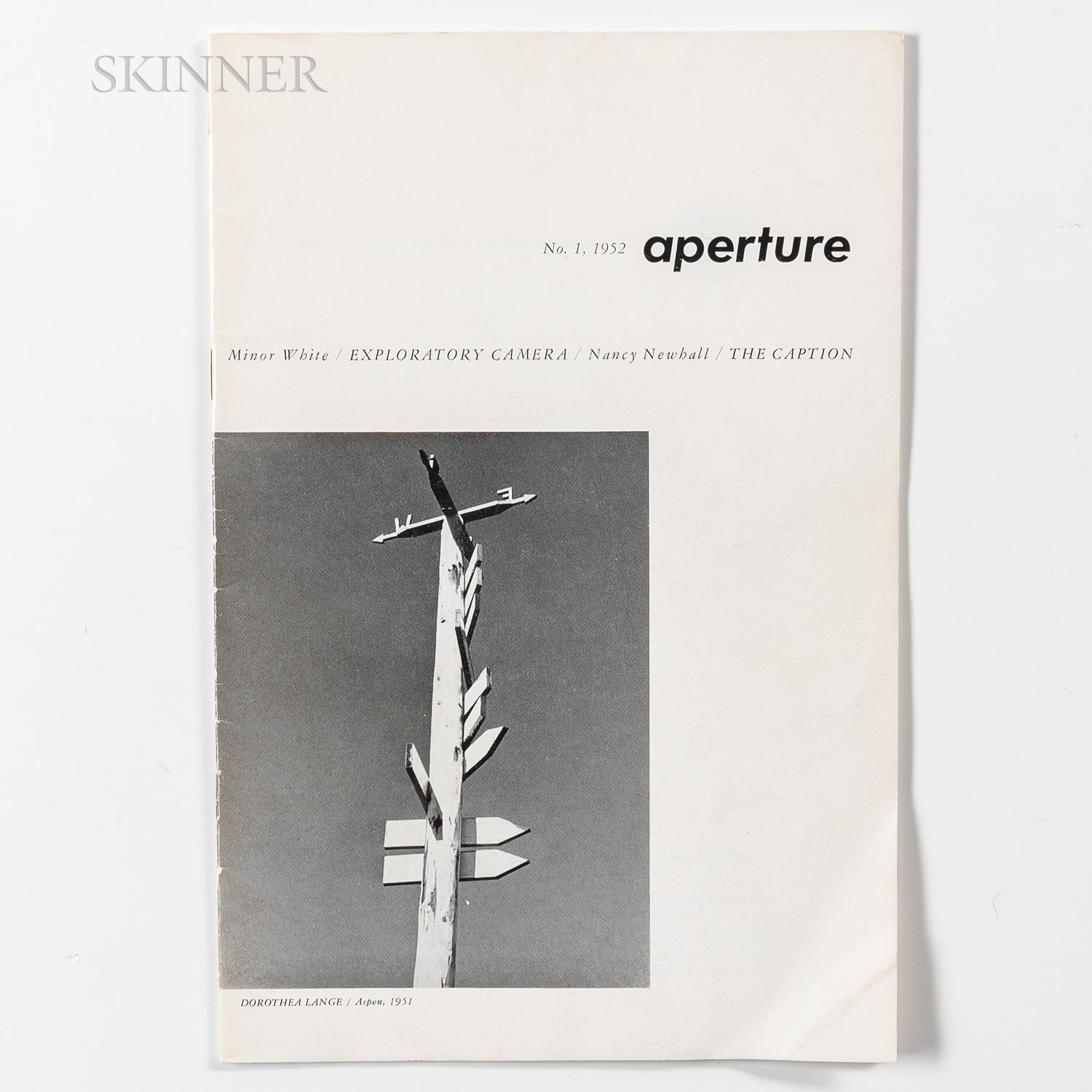 Minor White | Collection of Aperture Magazines | MutualArt