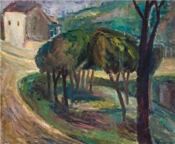 Gyula Marosán | Zebegényi patak partja (1940) | MutualArt