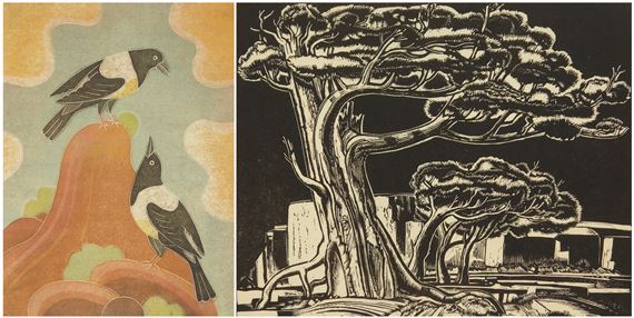 Valenti Angelo | Magpies (1950) | MutualArt