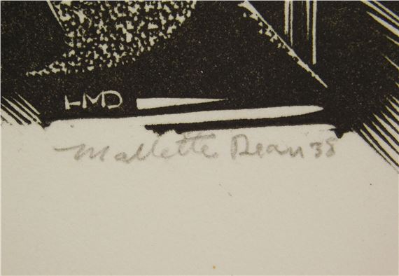 Harold Mallette Dean | Barns (1936) | MutualArt