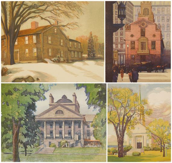 Louis Novak | The Dennison House (1946) | MutualArt