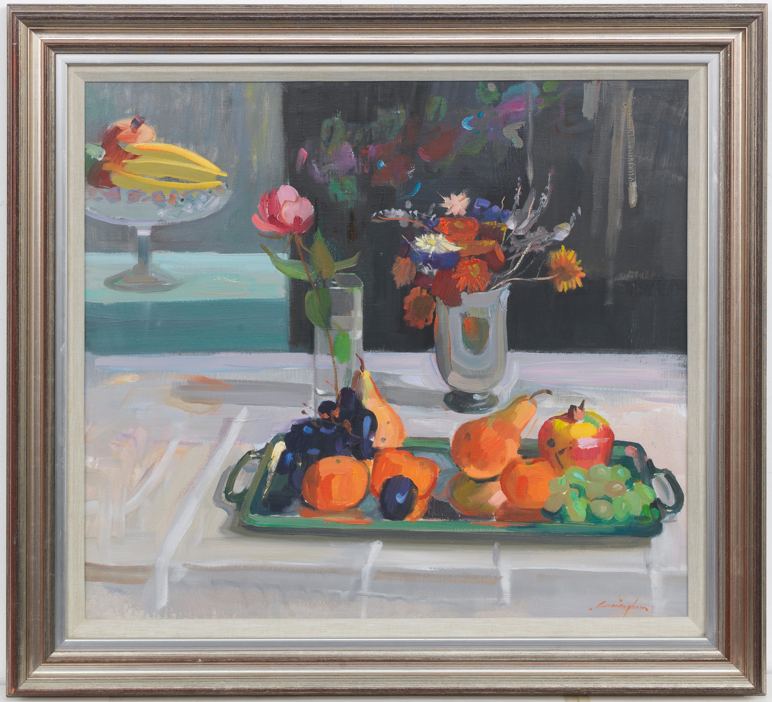 John Cunningham | Tray of fruit (89) | MutualArt