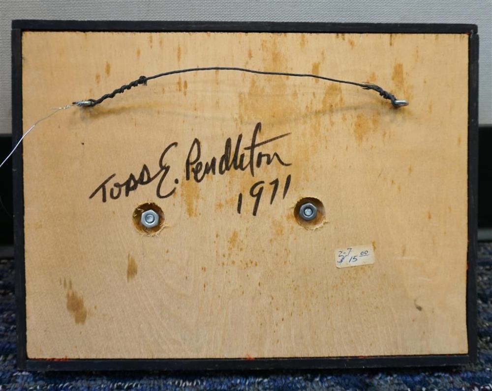 Todd Pendleton | Brutalist Patinated Metal Wall Sculpture | MutualArt