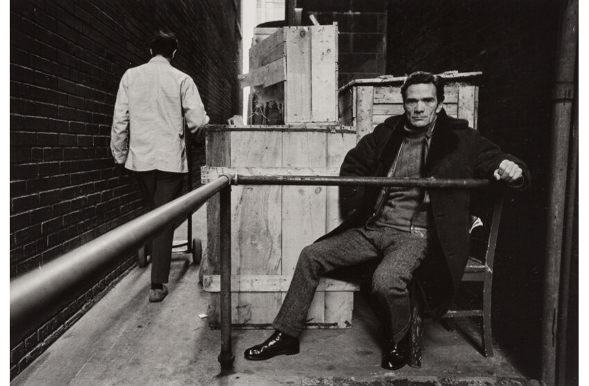 Duane Michals | Portrait of Pasolini (1969) | MutualArt