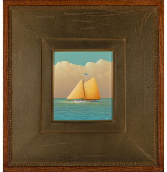 George Nemethy | Orange Sails | MutualArt