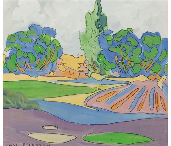 Jane Peterson | Golf Course | MutualArt