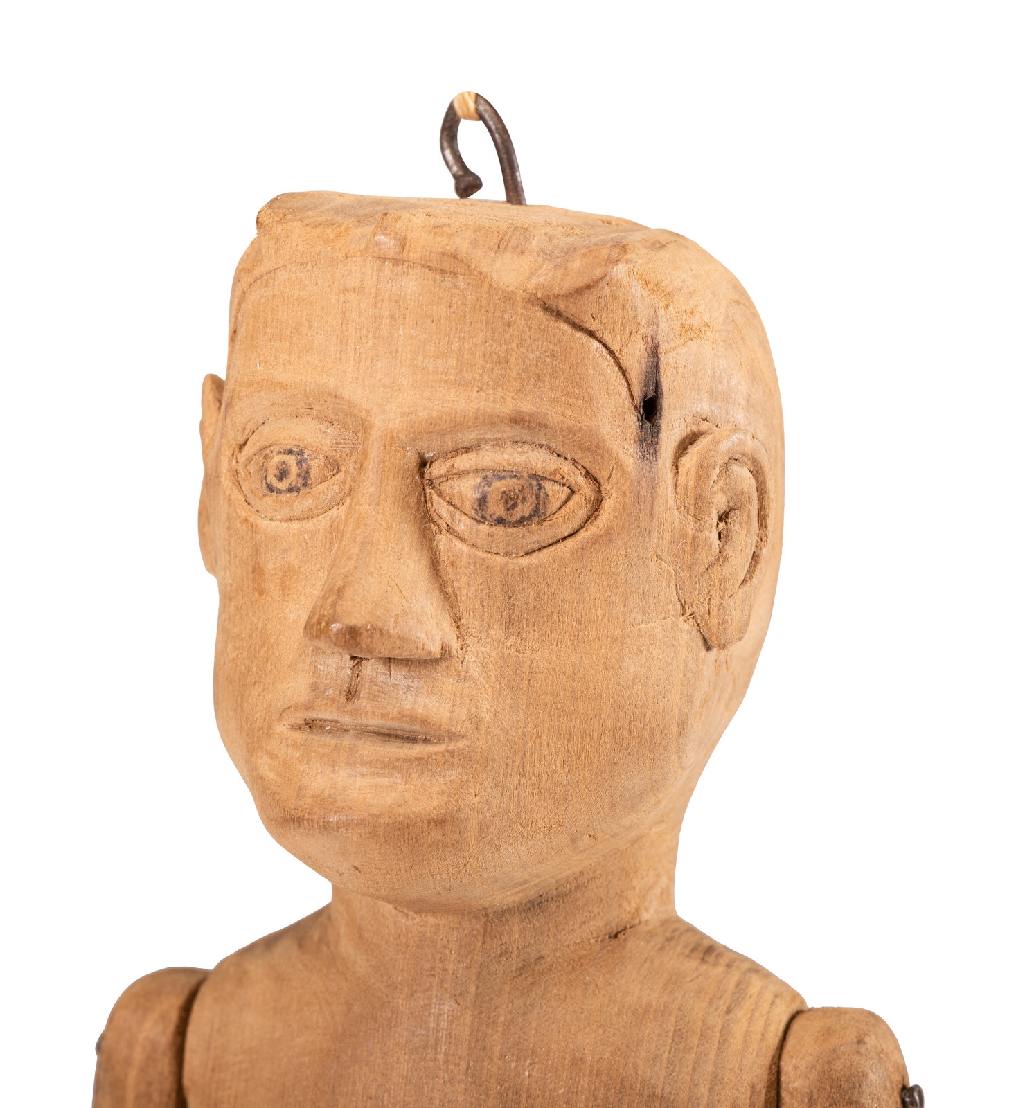 Edgar Tolson | Figure with Articulated Limbs | MutualArt