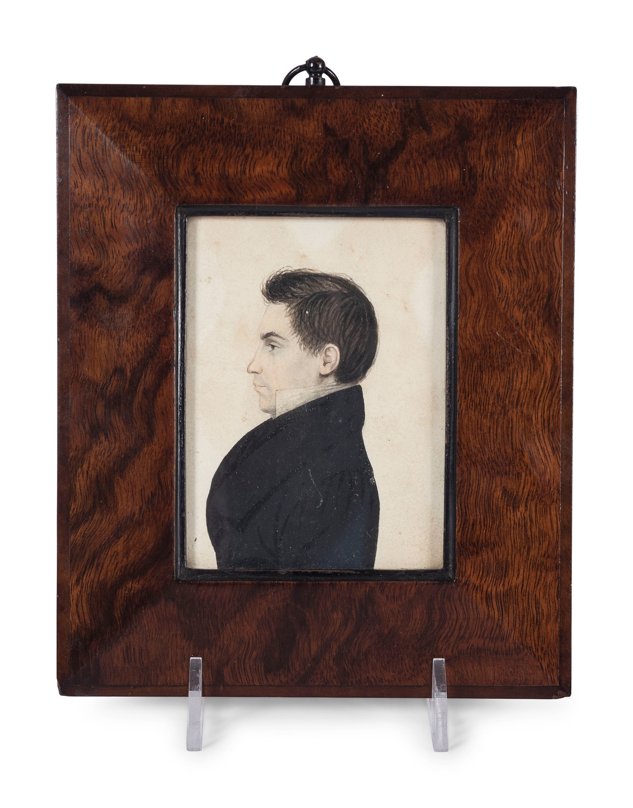 American School, 18th Century | Miniature Profile Portrait of Catherine ...