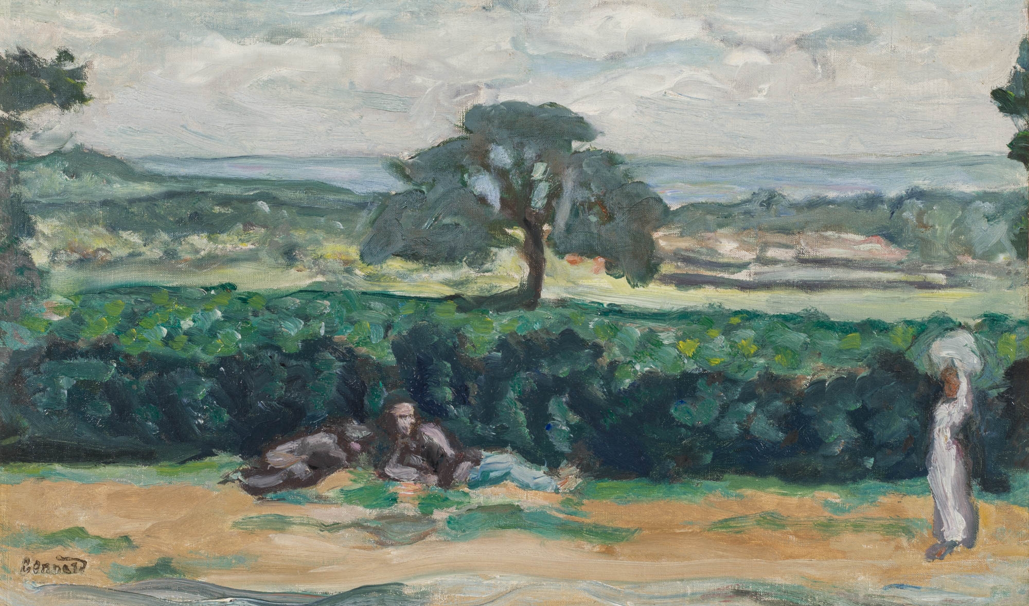 Pierre Bonnard | La Plage (Arcachon) | MutualArt