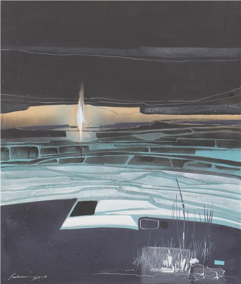 Emvin Cremona | Landscape 1974 (1974) | MutualArt