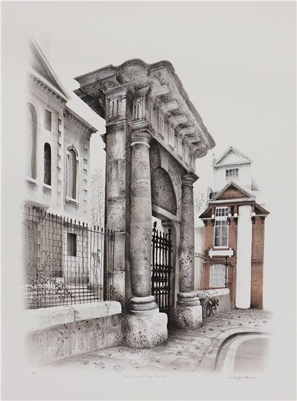 David Gentleman | 'St Giles in the Fields'; 'St James, Goose Creek ...