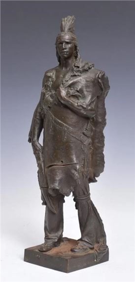 Sherry Edmondson Fry | Working Model- Chief Mahaska (1907) | MutualArt