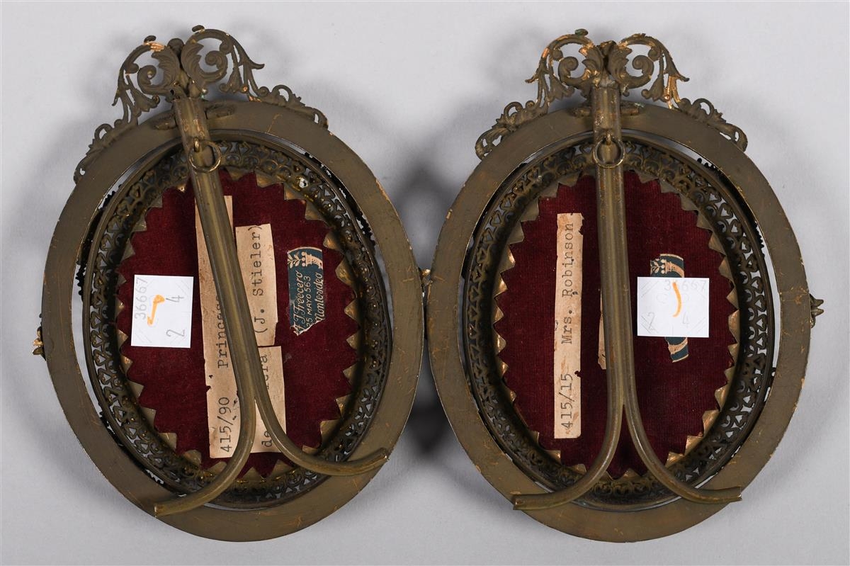 M. Stieler | PRINCESS ALEXANDRA OF BAVERIA ; PORTRAIT MRS ROBINSON ...