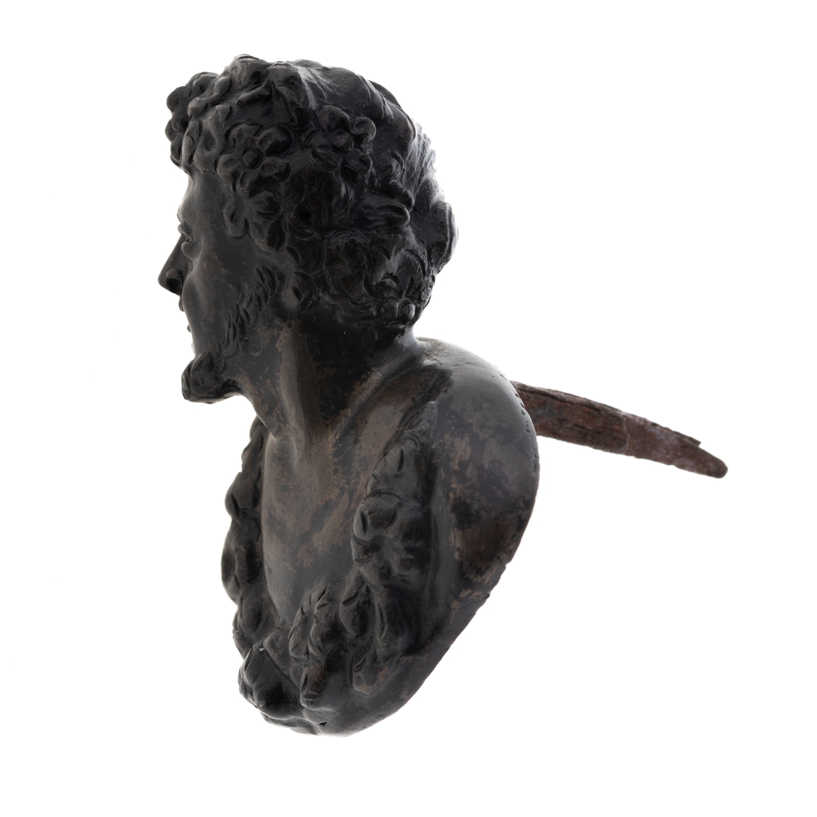 Andrea Riccio | Miniature bronze bust of Dionysus | MutualArt
