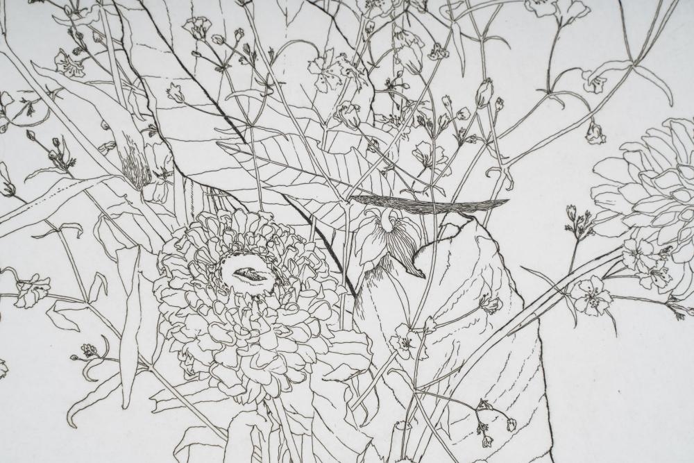 Gordon Cook | BABY'S BREATH AND DAHLIAS (1968) | MutualArt