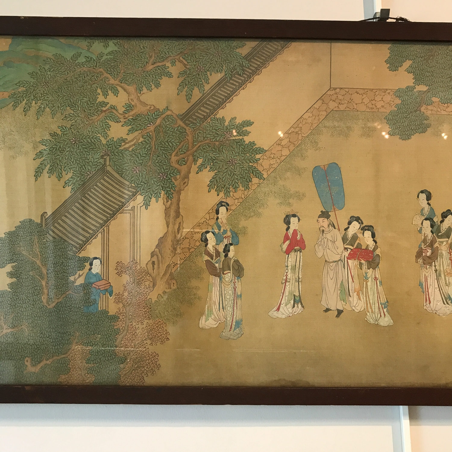 Qiu Ying | Handscroll Depicting Women in a Garden | MutualArt