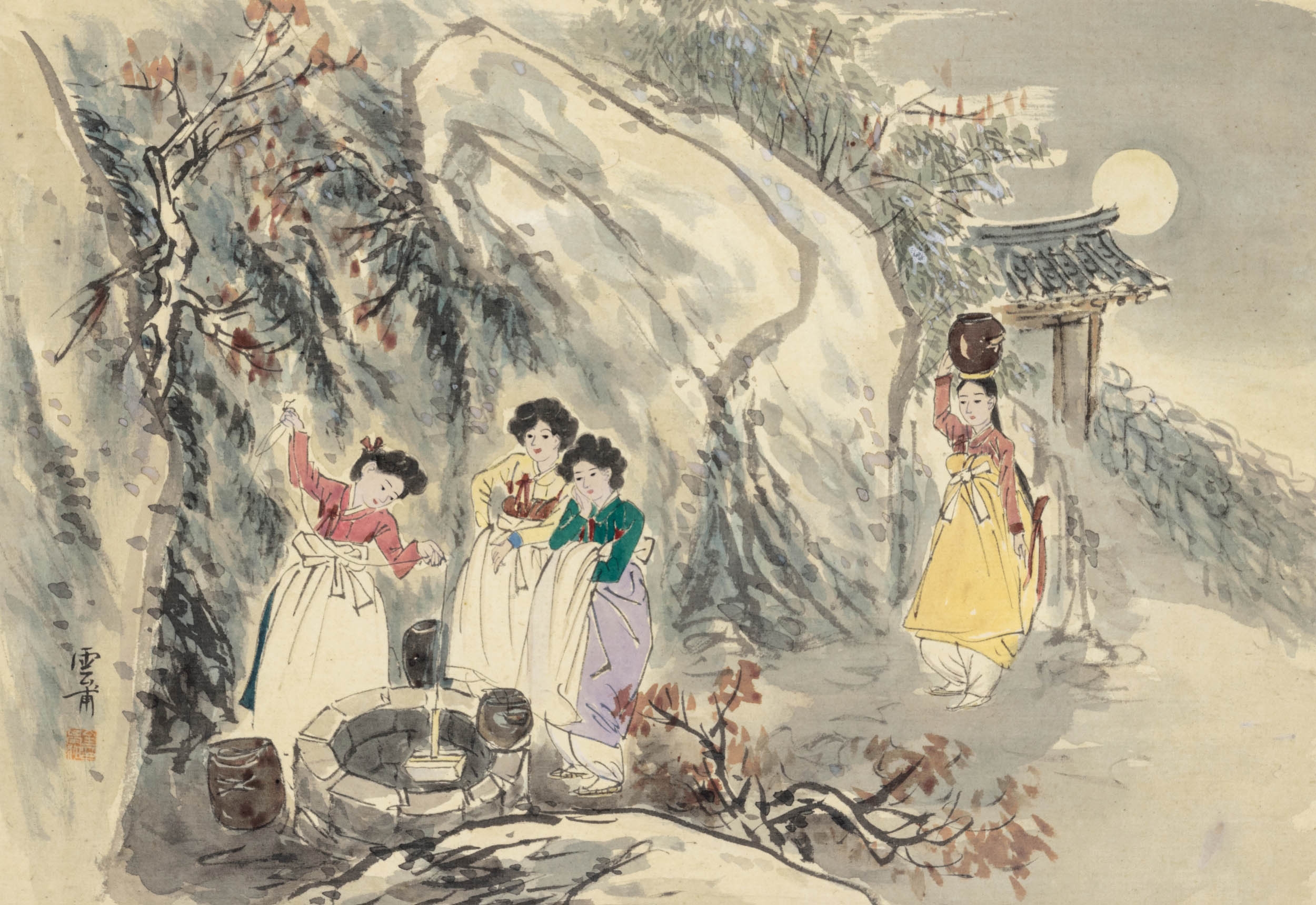 Kim Ki Chang | The Life of Jesus Christ Adoration of the Magi | MutualArt