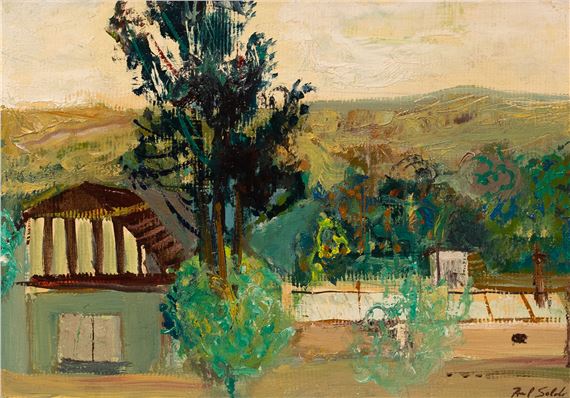 Soldi Raúl | Paisaje en verdes | Artwork performance at auction | MutualArt