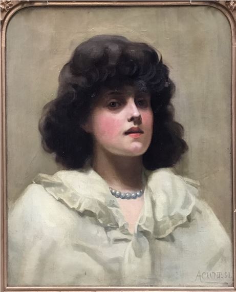 A. Crump | Portrait of a lady (91) | MutualArt
