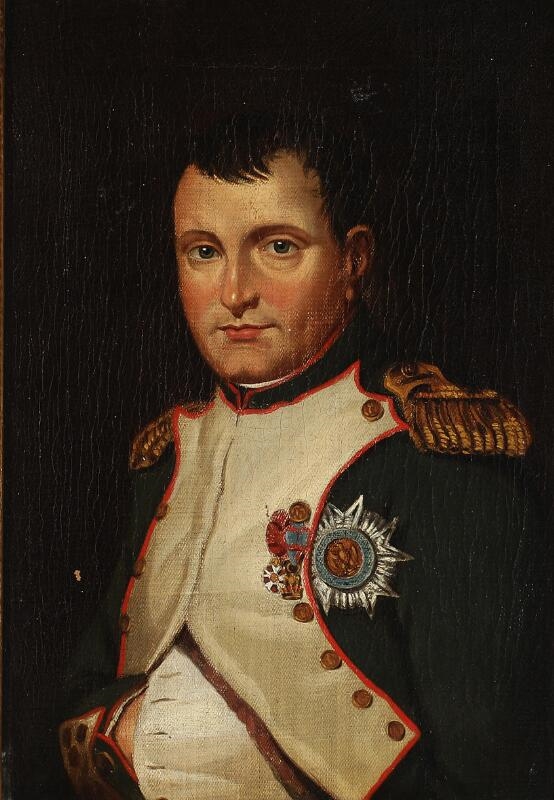 Jacques-Louis David | Portrait of Napoleon Bonaparte | MutualArt