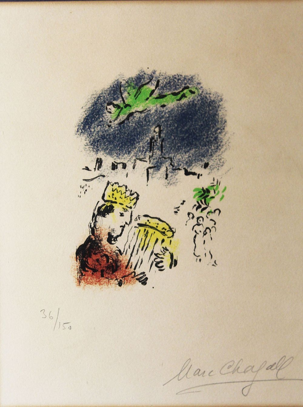 Marc Chagall | THE KING | MutualArt