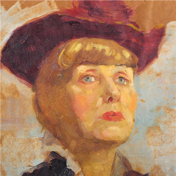 Derek Fowler | portrait of a woman | MutualArt