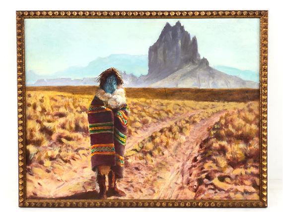 Al Bahe | Navajo Yei Figure | MutualArt