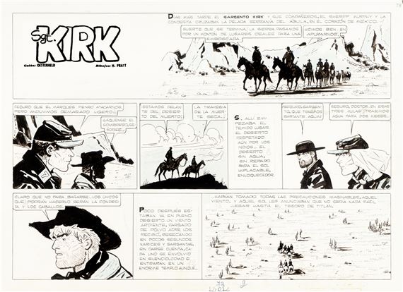 Hugo Pratt | Il Sergente Kirk - Il castello di Titlàn (1959) | MutualArt