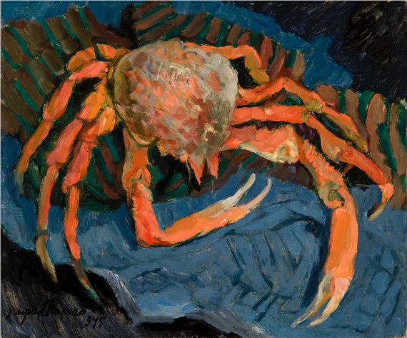 Jacques Chapiro | Still Life with a Crab (1945) | MutualArt