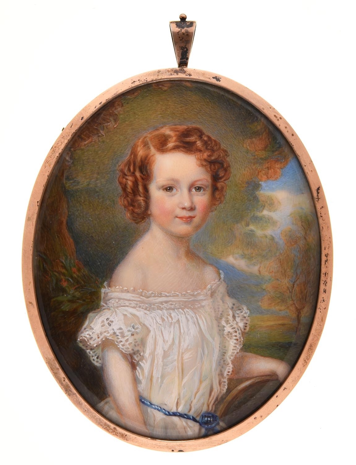 British School, 19th Century | Portrait Miniature of Captain Bridges ...