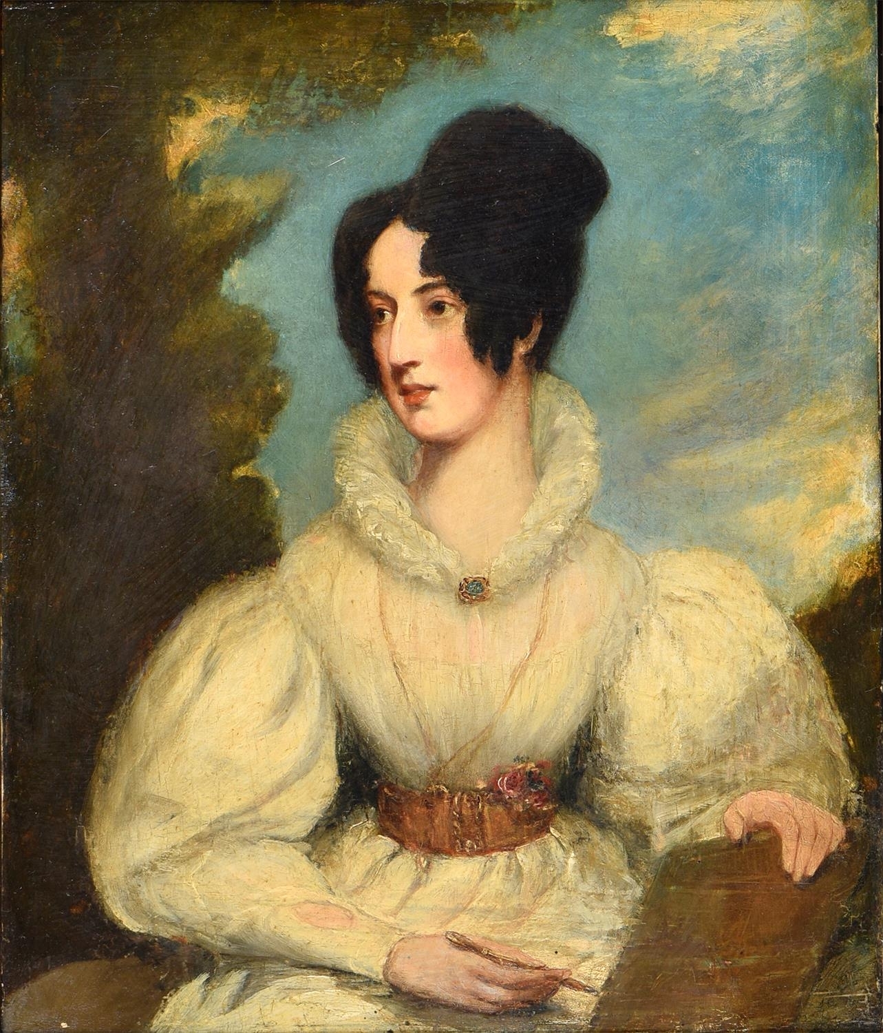 British School, 19th Century | Portrait of Emily Leveson-Gower | MutualArt