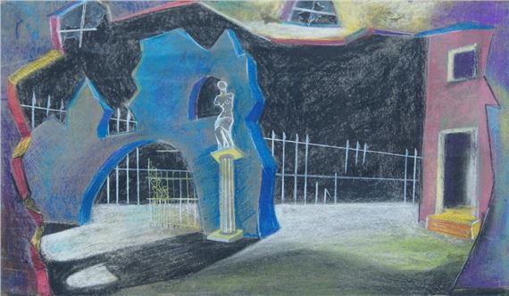 Brian Seaton | Surrealist set design | MutualArt