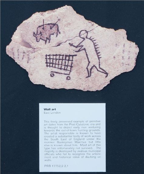 Banksy | Peckham Rock Postcard (2018) | MutualArt