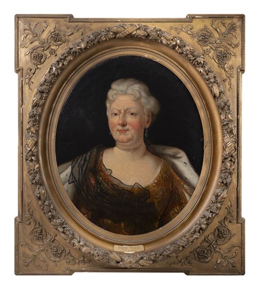 Hyacinthe Rigaud | Portrait of Elisabeth-Charlotte of Bavaria, Duchess ...