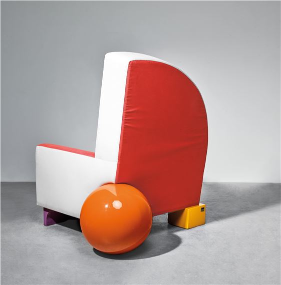 Peter Shire | An Early Chair Mod. “Bel Air” (1982) | MutualArt
