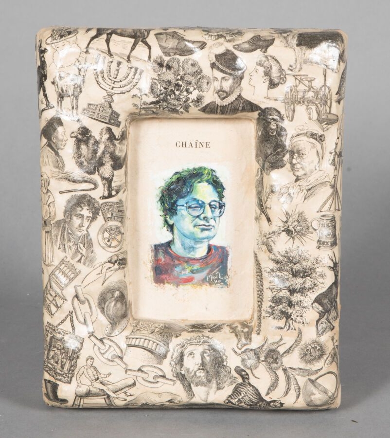 Gérard Mathie | Portrait of Stani Chaine n°2 (1990) | MutualArt