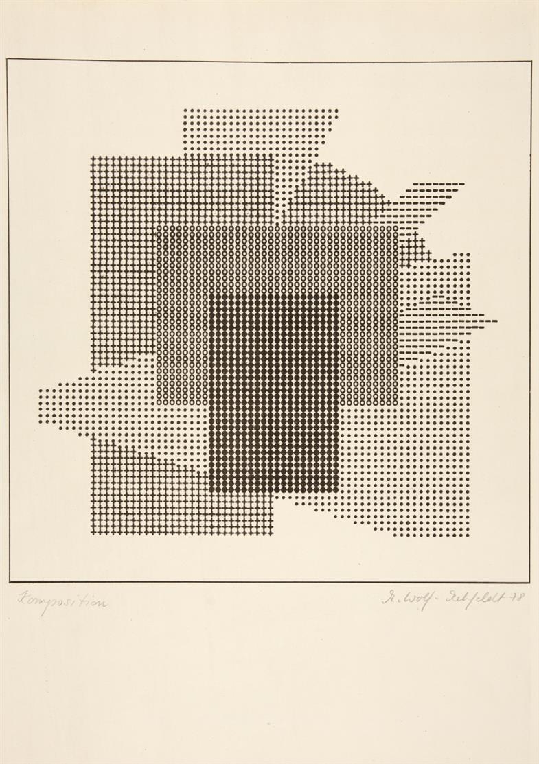 Ruth Wolf-Rehfeldt | KOMPOSITION; CONCRETE FIGURE (1978 - 1979) | MutualArt