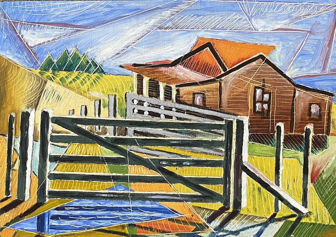 Keith Patterson | Farm Gates | MutualArt