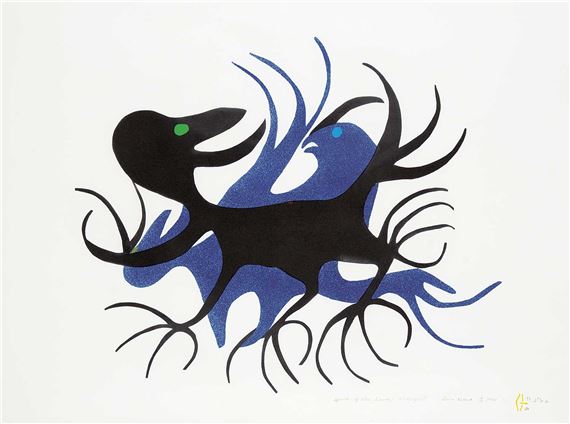 Myra Kukiiyaut | Spirit of the Hawk (1975) | MutualArt