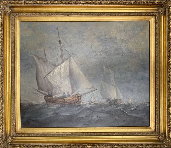 Marius Zabin | Les voiles blanches | MutualArt