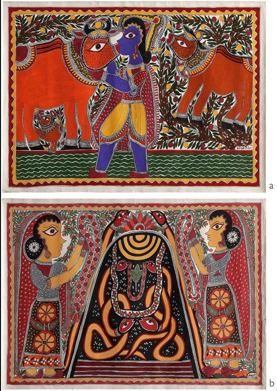 Baua Devi | Untitled (Madhubani Painting) (2013) | MutualArt