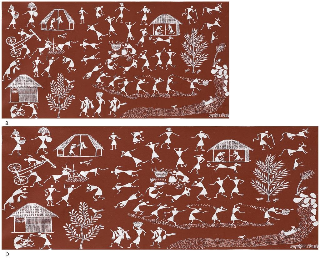 Sadashiv Mashe | Untitled (Warli Painting) | MutualArt
