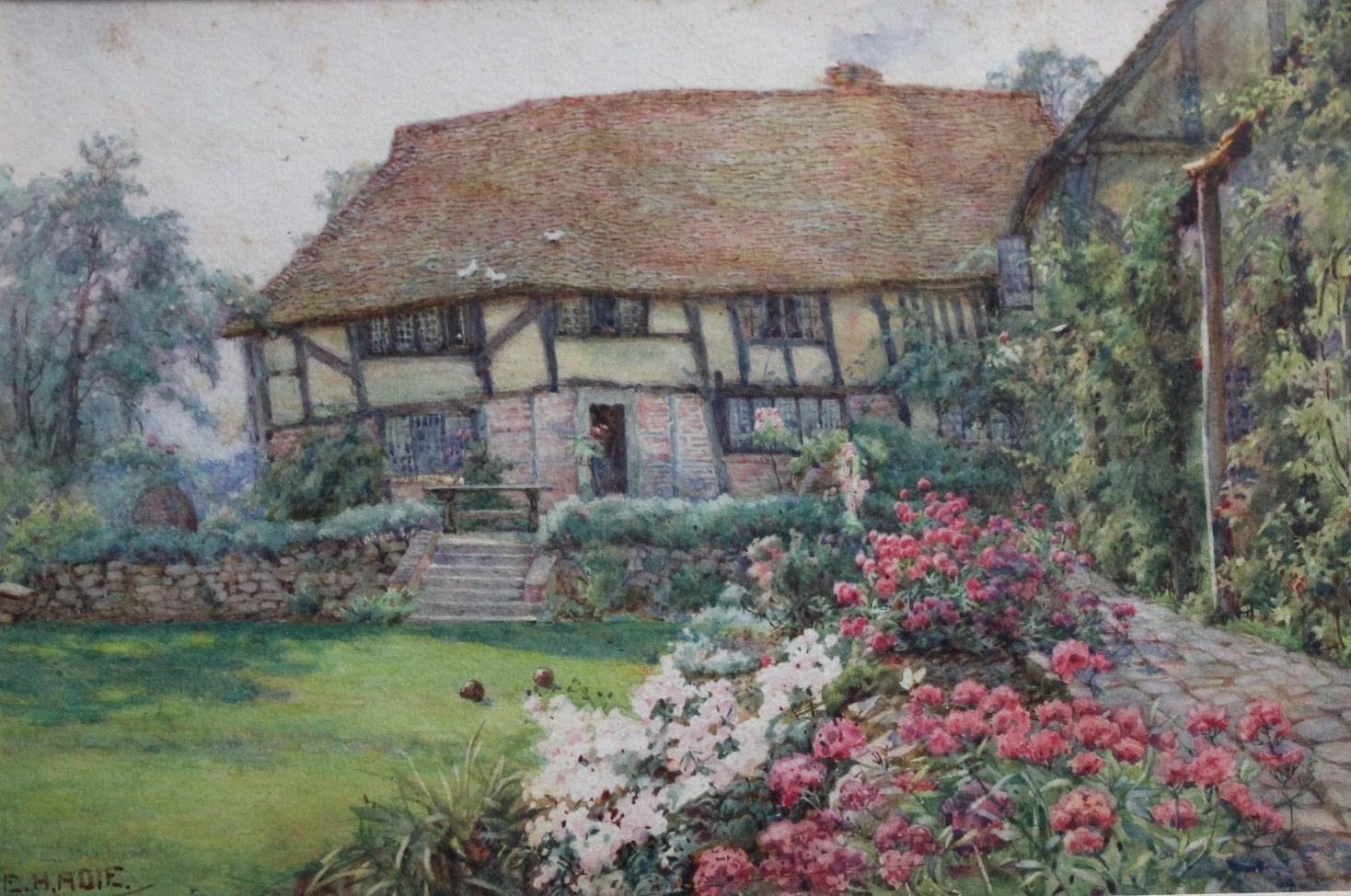 Edith Helena Adie | THE OLD COTTAGE GARDEN | MutualArt