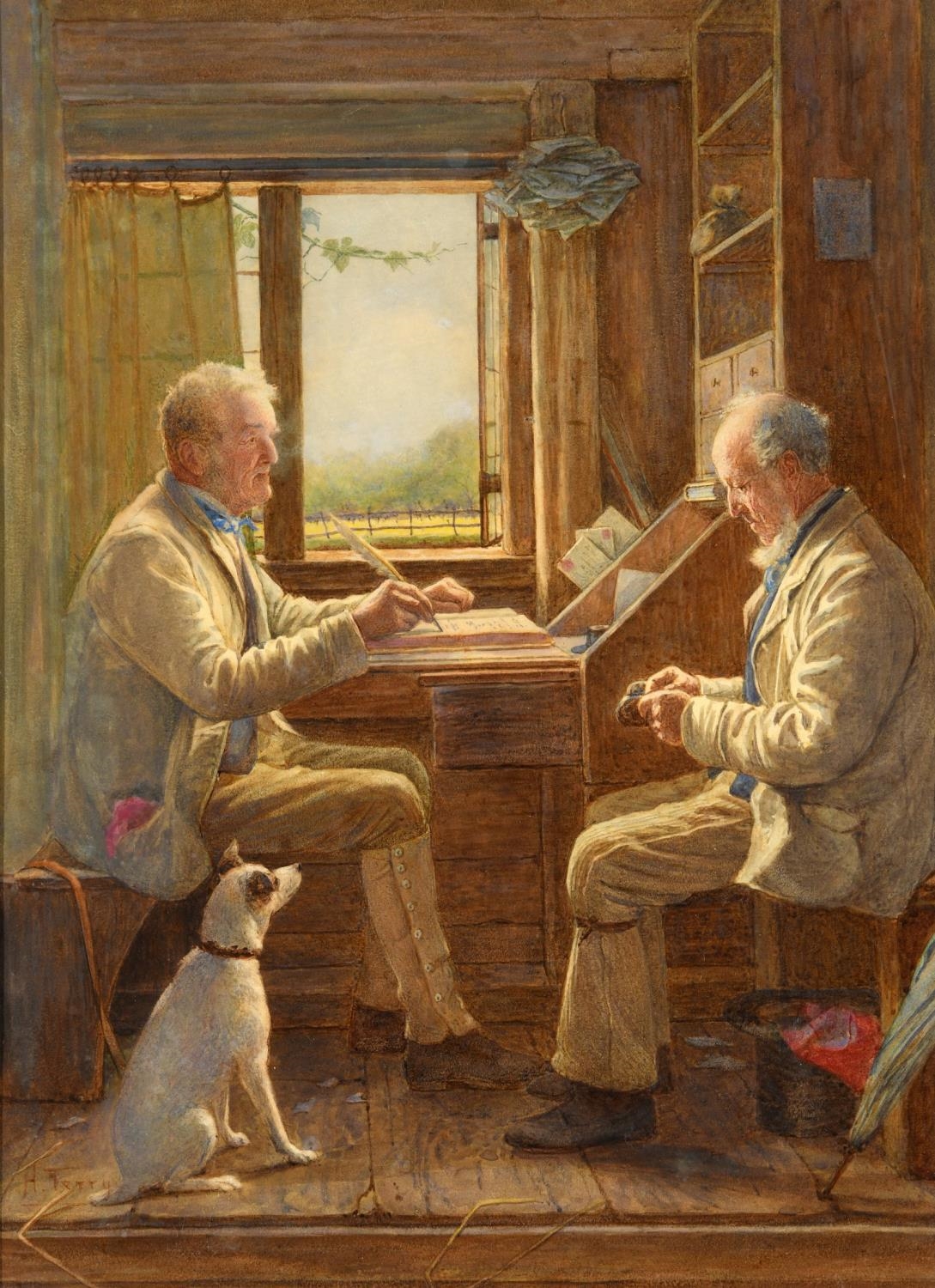 Henry M. Terry | The young lacemaker | MutualArt