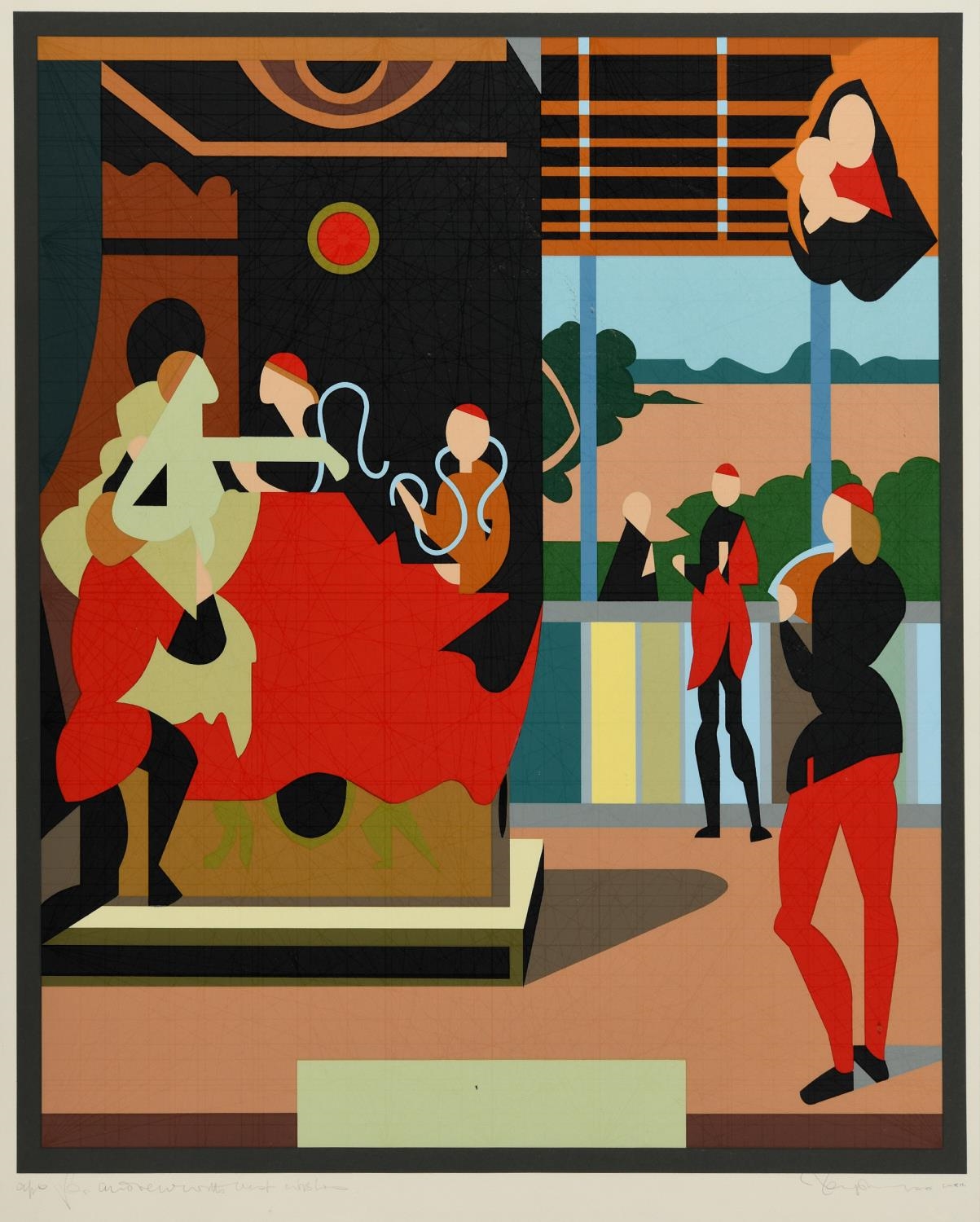 Tom Phillips | AFTER RAPHAEL (1972) | MutualArt