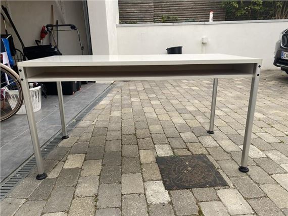 Dieter Rams | A desk of white laminate | MutualArt