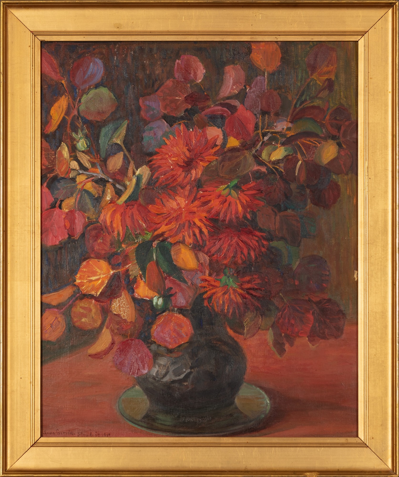 Anna Cervin | Flower still-life (1912) | MutualArt