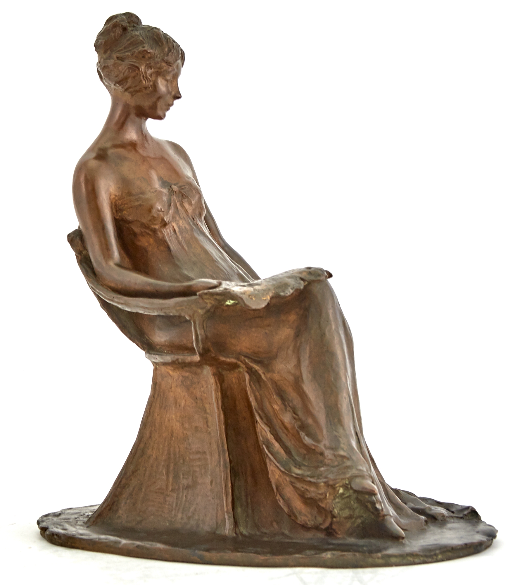 Richard Field Maynard | Anais Nin in an Italian Chair (1924) | MutualArt