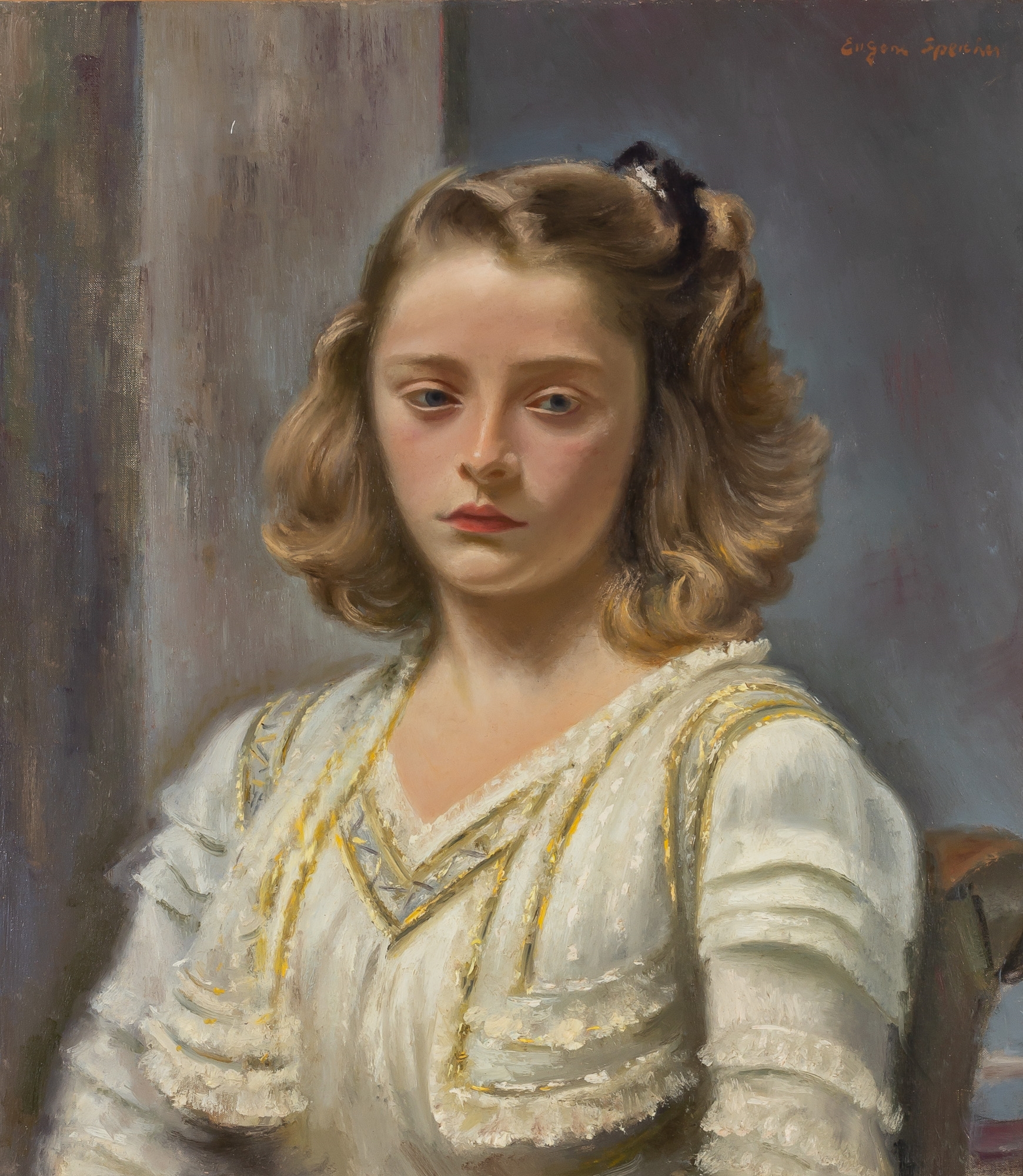 Eugene Edward Speicher | Portrait of Katharine Cornell | MutualArt